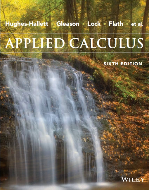 Applied Calculus 6th Edition – course Applied Calculus 6th Edition – course